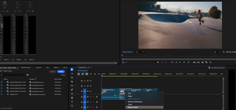 Premiere Pro Tip of the Week: Speed Up Edits with Ripple Delete - Ledet ...